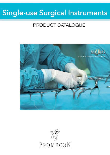 Product catalogues for medical devices for single use